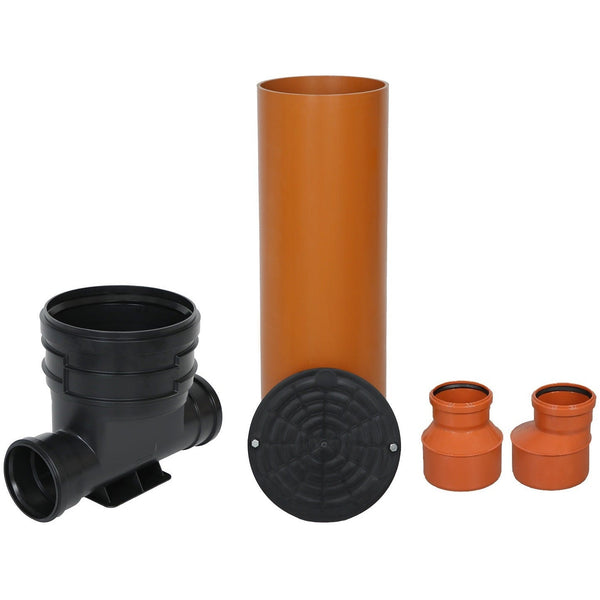 KG Schacht Kontrollschacht DN315/110 gerade Wartungsschacht Deckel KG ...